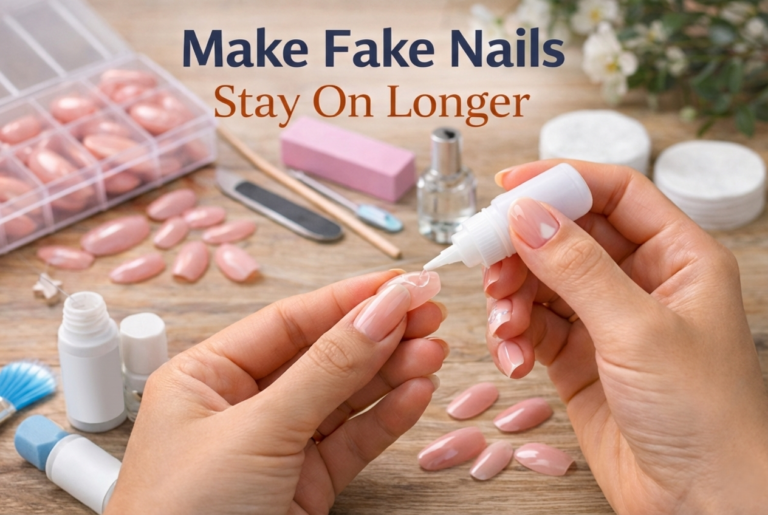 How to make fake nails stay on longer